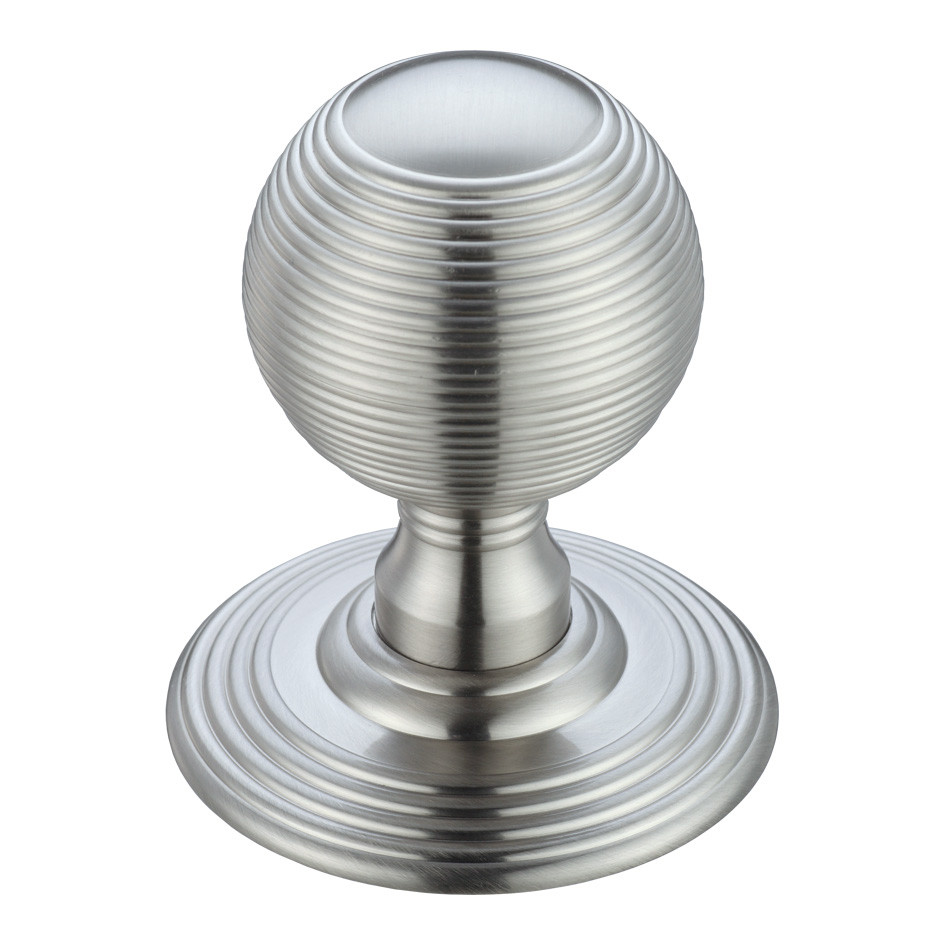 Zoo Hardware Webshop - Ringed Mortice Knob - Concealed Fix - Solid