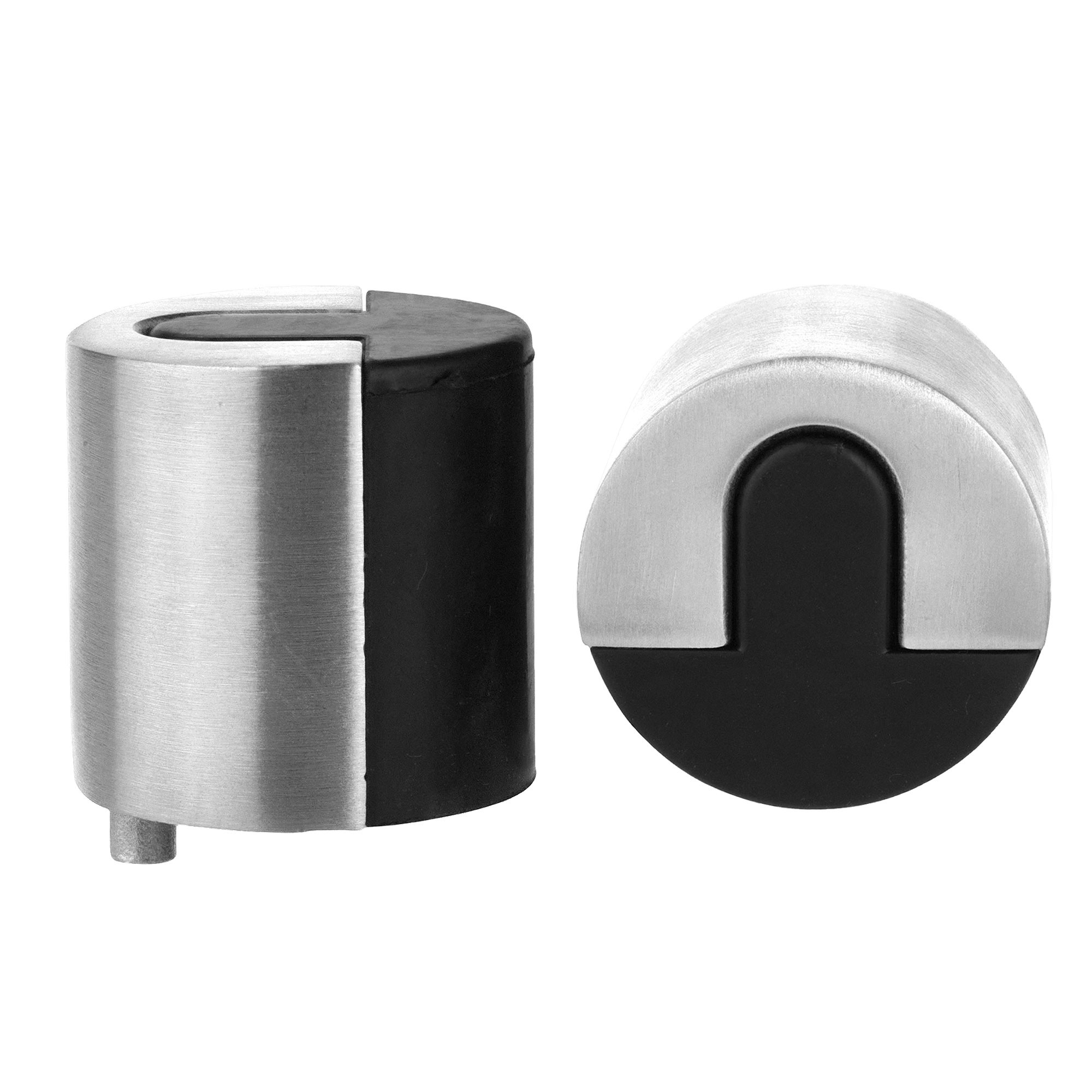 Zoo Hardware Webshop - Door Stop Floor Mounted - Large Round - 40mm dia
